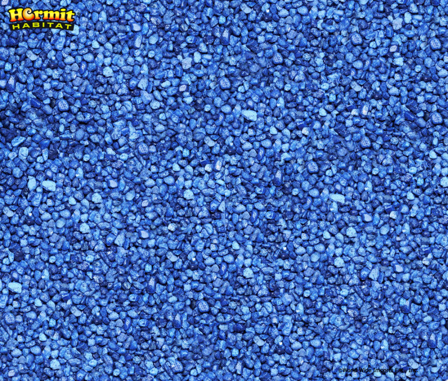 Hermit Habitat Terrarium Gravel Substrate Marine Blue, 1ea/5 lb ...
